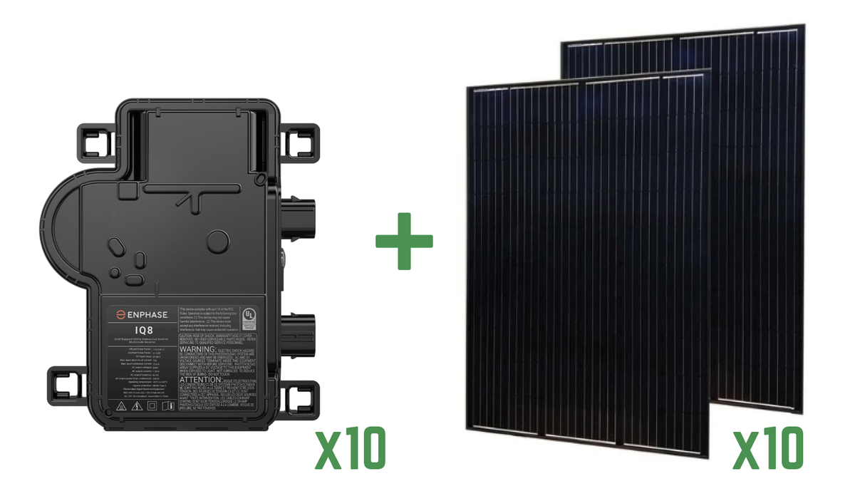 3.3kW DIY Solar Kit With 330W SunSpark Solar Panels
